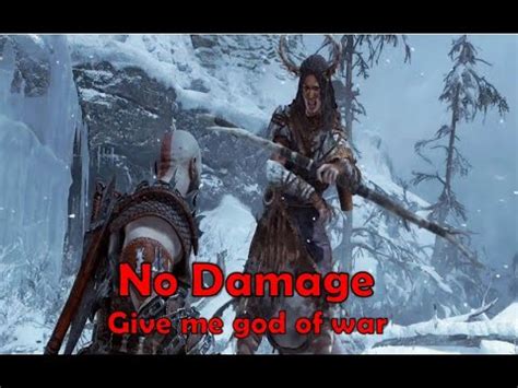 The Huntress Boss Fight Hardest Difficulty No Damage God Of War