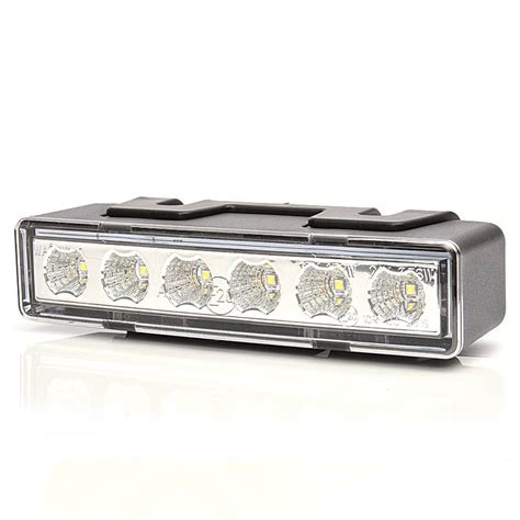 Tip It Led Waarschuwingslamp Blauw 12 24V Doorzichtige Lens Haverhals