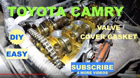 Replace Valve Cover Gasket Toyota Camry