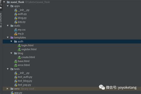 flask 学习 16 项目设计与蓝图的使用 腾讯云开发者社区 腾讯云