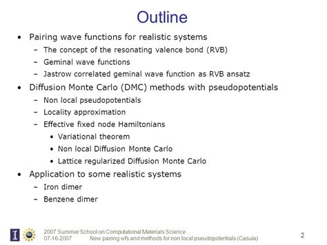 New Pairing Wave Functions And Methods For Non Local Pseudopotentials