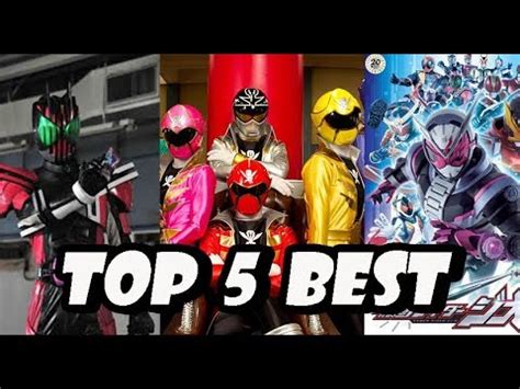 Top Best Anniversary Series Power Rangers Super Sentai Kamen