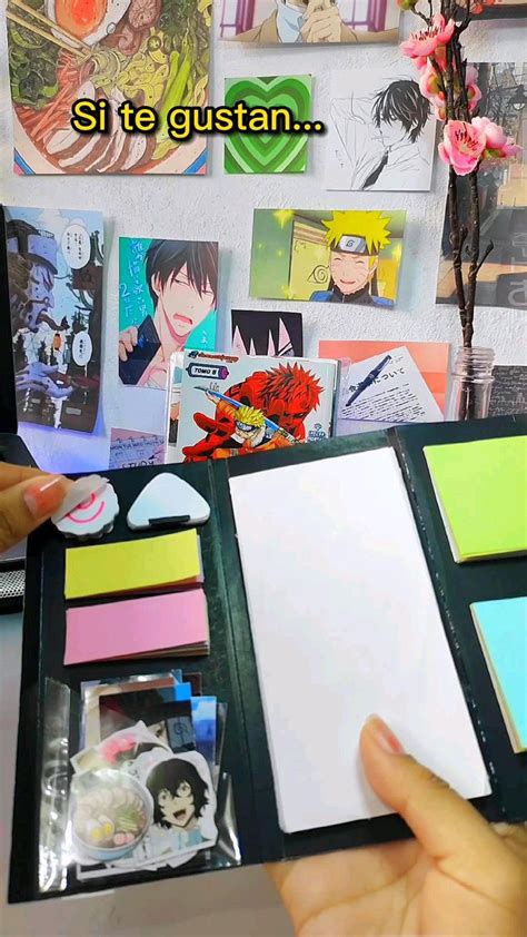 Papeler A Casera Otaku Diy Anime Manualidades Escolares