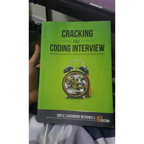 jual buku cracking the coding interview 6th edition shopee indonesia