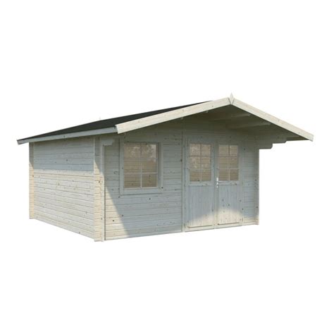 PALMAKO Blockbohlenhaus Britta BxT 390 x 390 cm Außenmaße