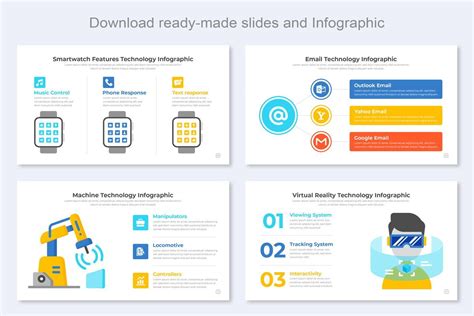 Technology Infographic Google Slide Design Template Oleh MightySlide Di