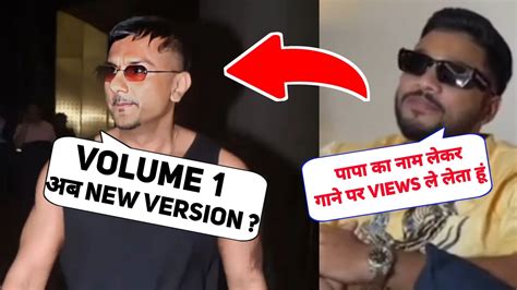 Volume 1 New Version Yo Yo Honey Singh Raftaar Poke Yo Yo Honey