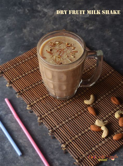 DRY FRUITS MILKSHAKE RECIPE HOW TO MAKE DRY FRUITS MILKSHAKE Cook