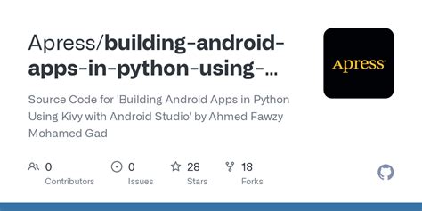 Building Android Apps In Python Using Kivy Buildozer Spec At Master