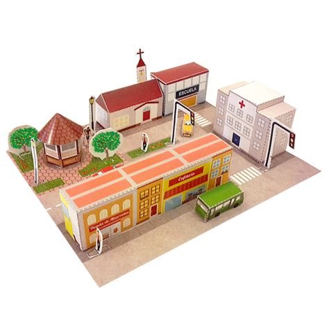 MQ017 Ciudad 3 Pzas Ediciones Bob Shop