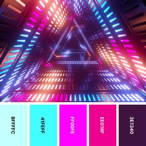 30 Neon Color Palettes For Vibrant Designs Color Meanings In 2024