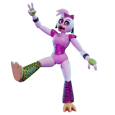 The Glamrock Animatronics Full Body Renders Five Nights At Freddys Security Breach Credits