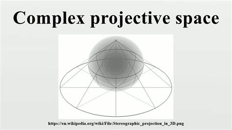 complex projective space youtube