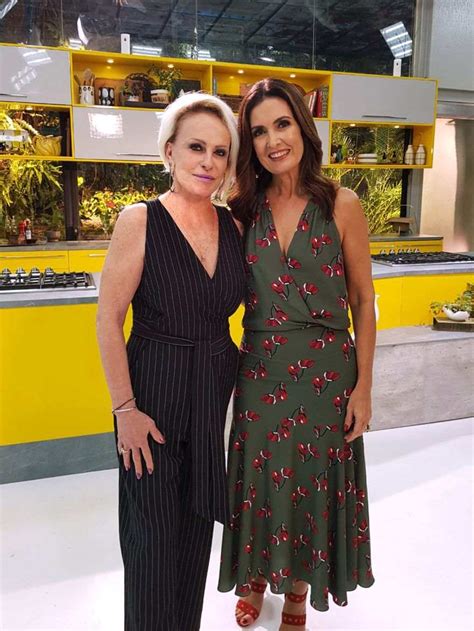 Ana Maria No Encontro E F Tima Bernardes No Mais Voc Ana Maria Braga