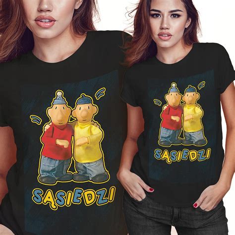 Koszulka Damska Kobieca T shirt Sąsiedzi L Jakość Ceny i opinie