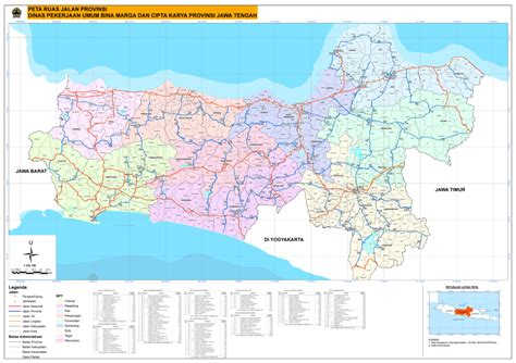 Peta Jawa Timur Lengkap Dengan Legenda