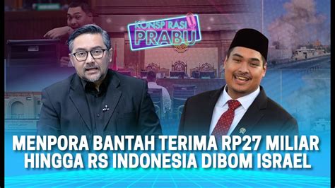 Full Menpora Dito Bantah Terima Suap Rp M Hingga Rs Indonesia Kena