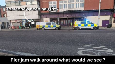 Pier Jam Walk Around In Blackpool People Caught By Police Must See