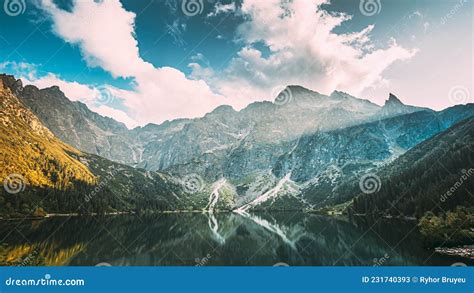 Tatrzański Park Narodowy Polska Słynne Góry Jezioro Morskie Oko Lub