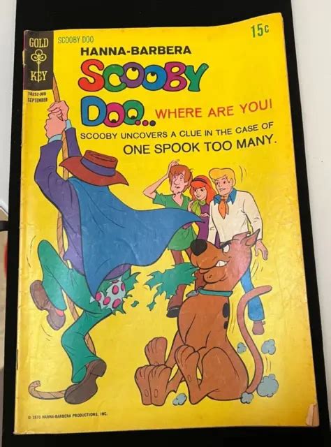 HANNA BARBERA SCOOBY DOO WHERE Are You 3 Gold Key 70 Nice Copy