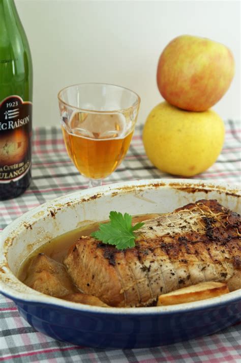 Afternoon Tea Rôti de porc au cidre et pommes recette légère