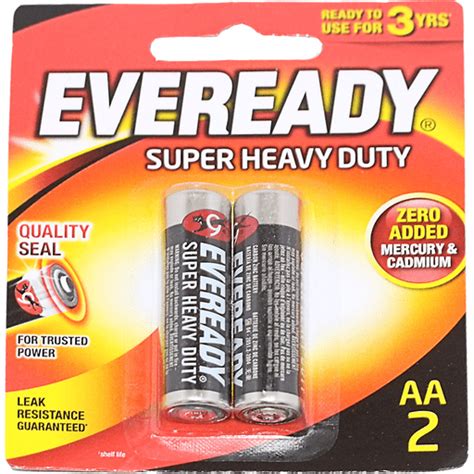Eveready AA Batteries Super Heavy Duty 48 Pack 58 OFF