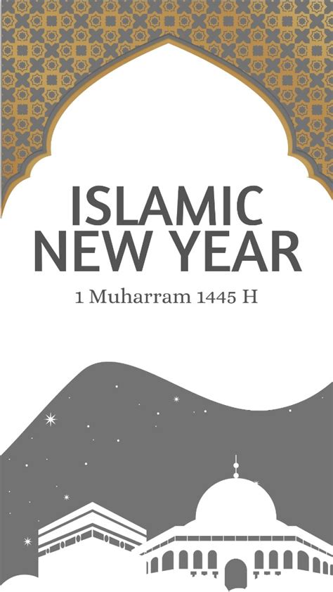Gambar Ucapan Selamat Tahun Baru 1445 Hijriah Yang Penuh Makna Kabar
