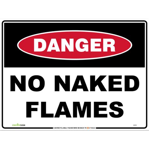Danger No Naked Flames Sitemax