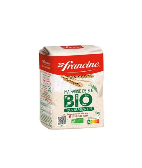 Farine de blé bio Francine Galeries Lafayette Le Gourmet