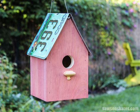 Easy Wood Project Birdhouse Saws On Skates