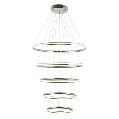 Lámpara Colgante Gigante Ring Eskriss LED 184W 4000K Ø 80cm Dimable
