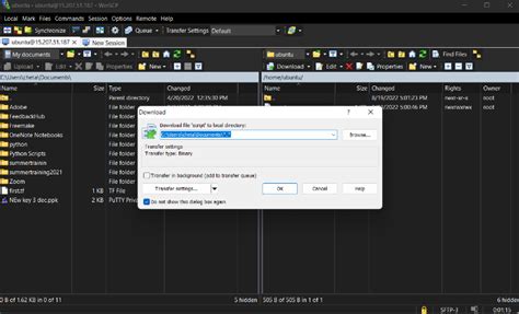How To Copy Files From Linux To Windows Using Winscp E E Networks