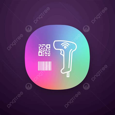 Barcode And Qr Code Scanner App Icon Store Interface Icon Vector Store