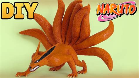 DIY Como Fazer A KYUUBI Kurama A Raposa De Nove Caudas De NARUTO