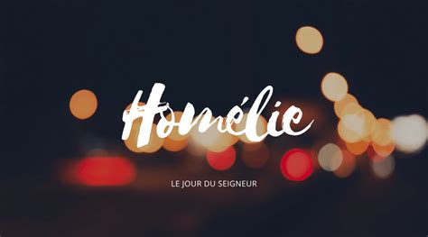 Homélie de la messe du 1er dimanche de l Avent Jour du Seigneur