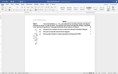 Solved AutoSave An DE AA SUO Home Insert Draw Design Layout Chegg