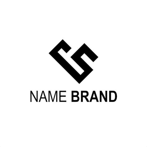 Premium Vector GS Logo Design Name Brand Simple Symbols Vector Art