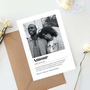 Poster Personnalis D Finition Amour Photo Popcarte