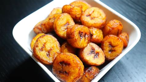 Banane Plantain Frit Facile En Moins De 5 Minutes Easy Fried Banana