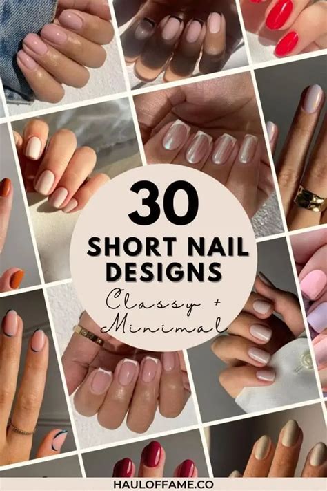 Classy Short Nail Designs A Minimalist S Dream Mani Haul Of Fame
