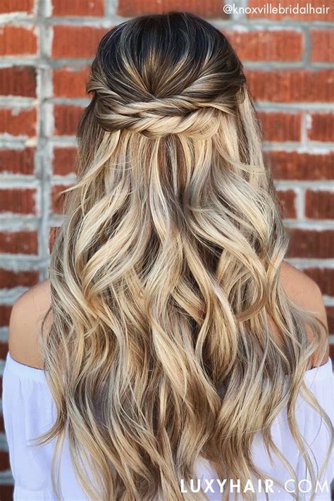 16 Awesome Half Up Down Wedding Hairstyles Step By