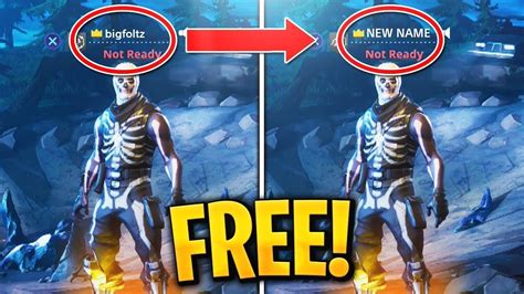 How To CHANGE Your Fortnite Name On Console For FREE PS4 XBOX