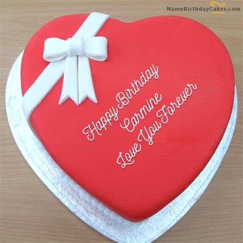 Happy Birthday Carmine Cakes Cards Wishes