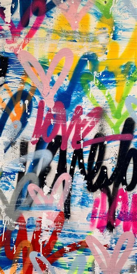 Graffiti Phone Wallpapers Colorful Background Graffiti Wallpaper Art