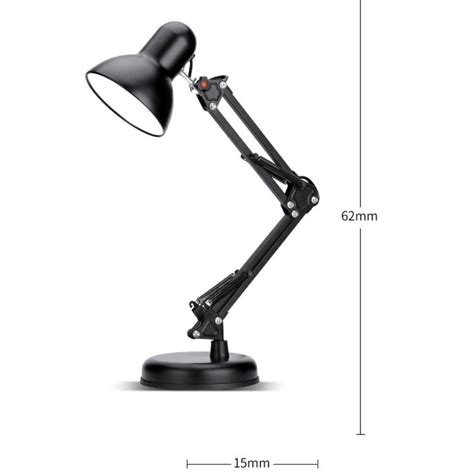Jual IDF0r5Q MTE Rumah Fitting Hitam Lampu Baca Arsitek Meja Belajar