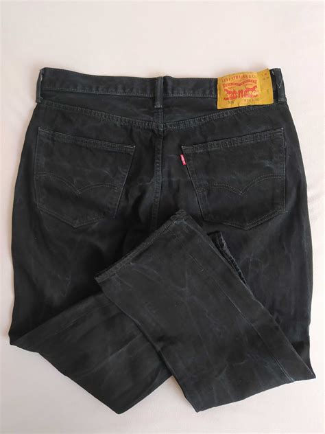Jeansy Levis Spodnie Jeansowe W L Czarne Levisy Rzesz W Olx Pl