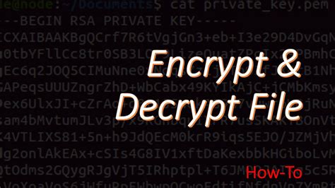 Encrypt Decrypt File Youtube