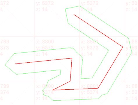 Java Computing A Polygon That Surrounds A Multi Point Line Stack