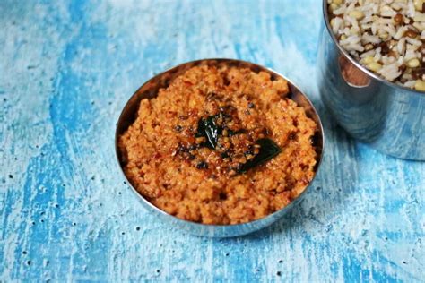 Palli Pachadi Andhra Peanut Chutney For Rice Vegan And Gluten Free