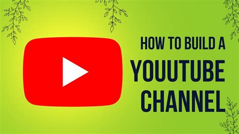 How To Create A YouTube Channel Beginners Guidance YouTube